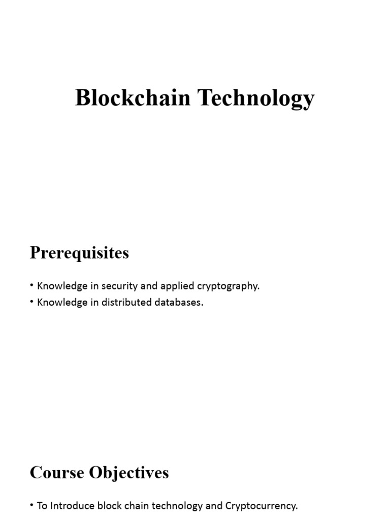 Blockchain Technology | PDF | Bitcoin | Cryptocurrency