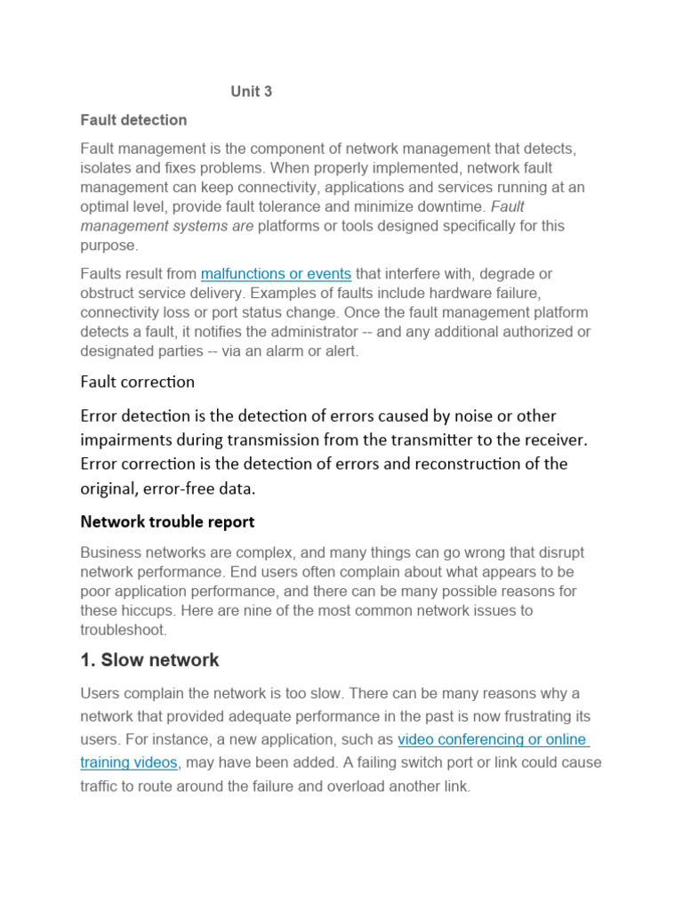 Nms 3rd Unit | PDF | Computer Network | Ip Address