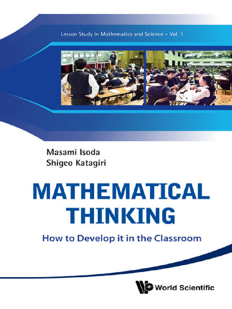 20 - Mathematical Thinking How To Develop It in The Classroom | PDF ...