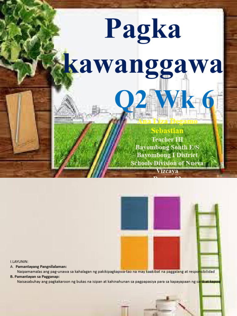 WK6 Pagkakawanggawa | PDF