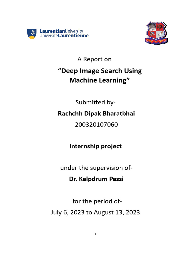 Deep Image Search for Similar Image using ML | PDF | Data | Metadata