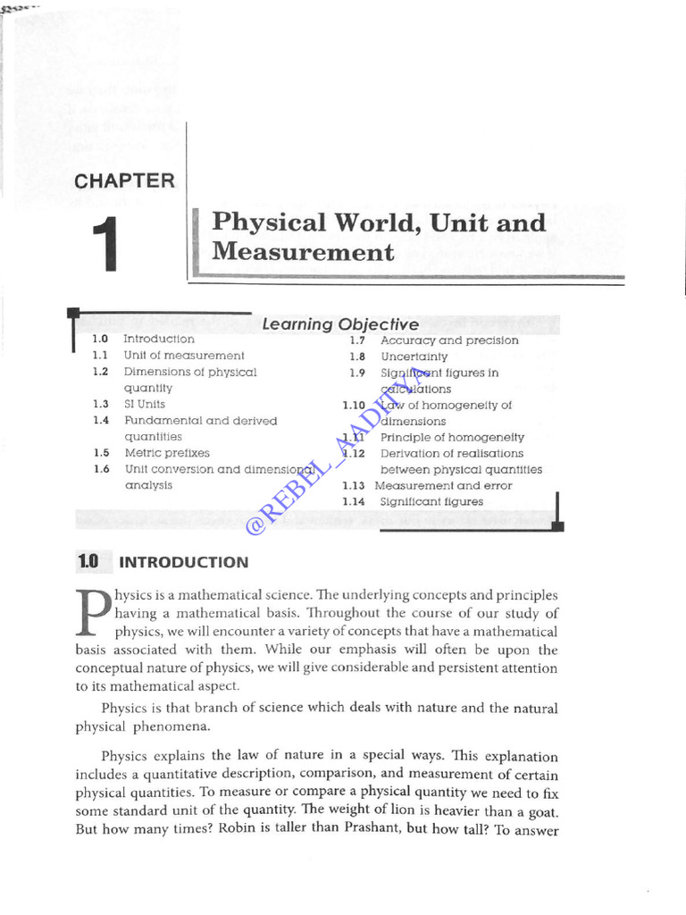Foundation Physics 1 - 1 | PDF