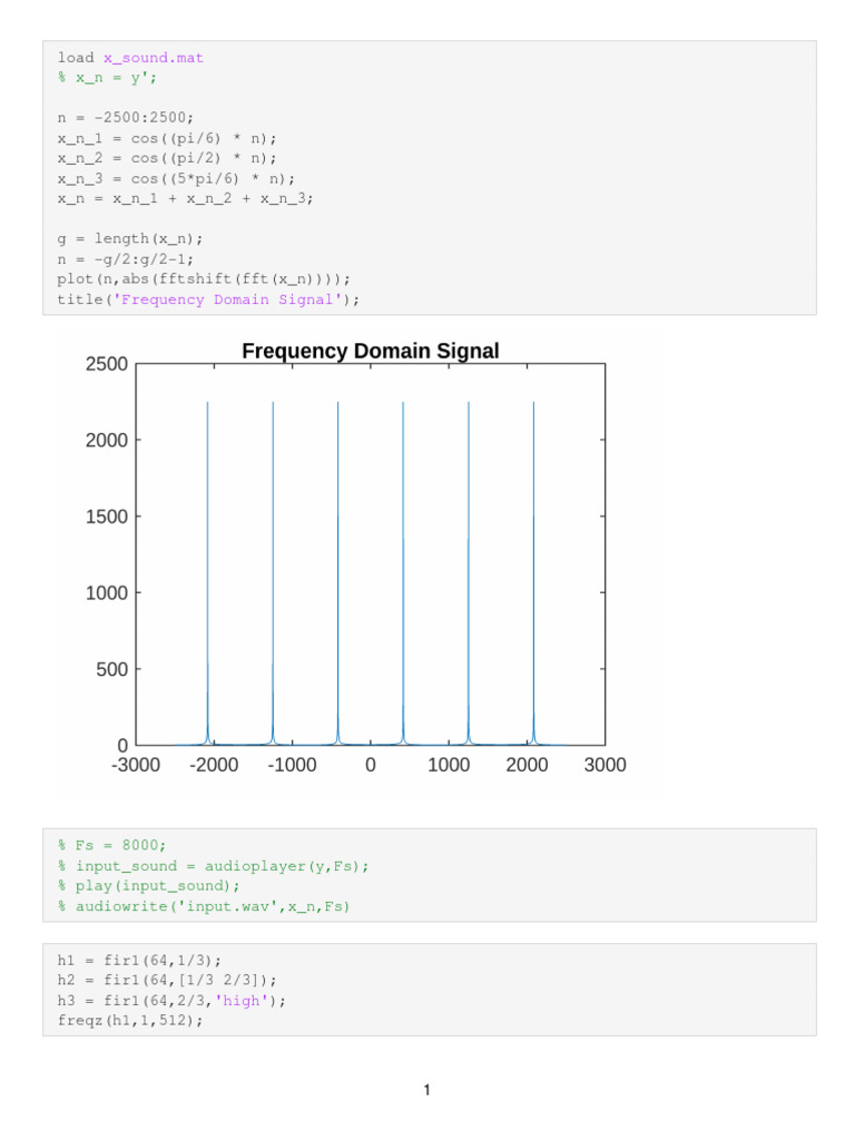 Solve 1 Original | PDF | Signal Processing | Electricity