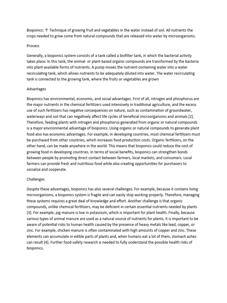 Bioponics - Te-WPS Office | PDF | Fertilizer | Foods