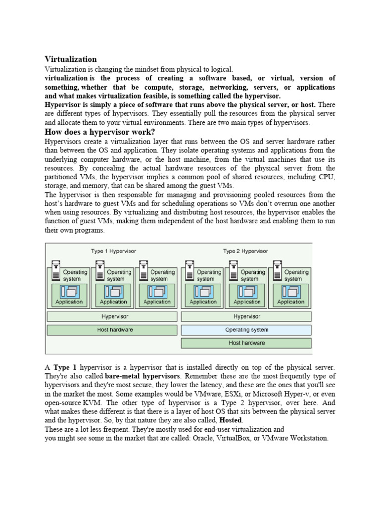Virtualization in Cloud Computing | PDF | Virtual Machine | Cloud Computing