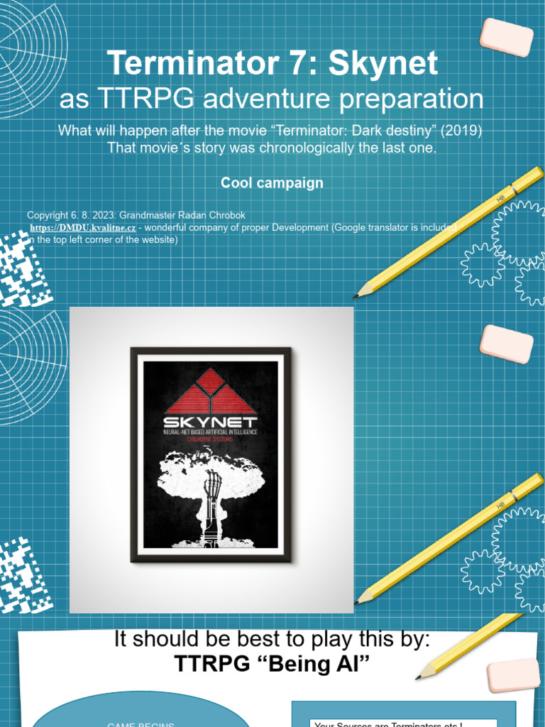 DMDU Adventure2 Terminator 7 Skynet BB | PDF