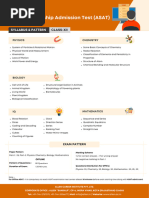 ALLEN Scholarship Admission Test (ASAT) : Syllabus & Pattern | PDF ...