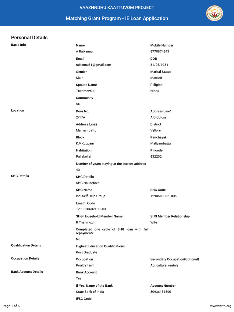 MGP Application | PDF | Banks | Ownership