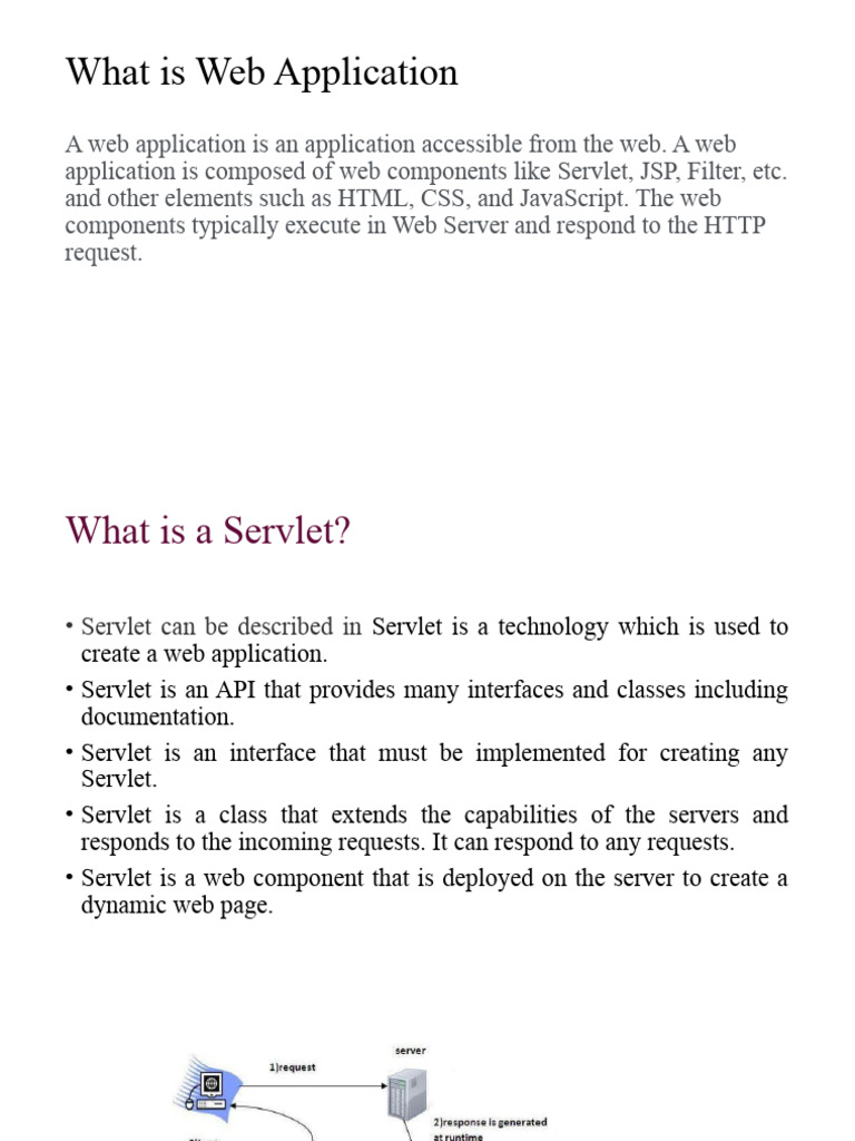 servlet | PDF | Computer Science | Software