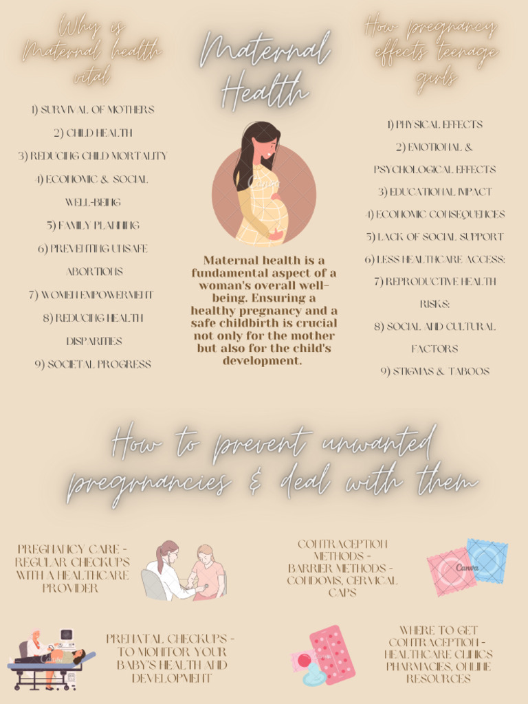 maternal health - brochure | PDF