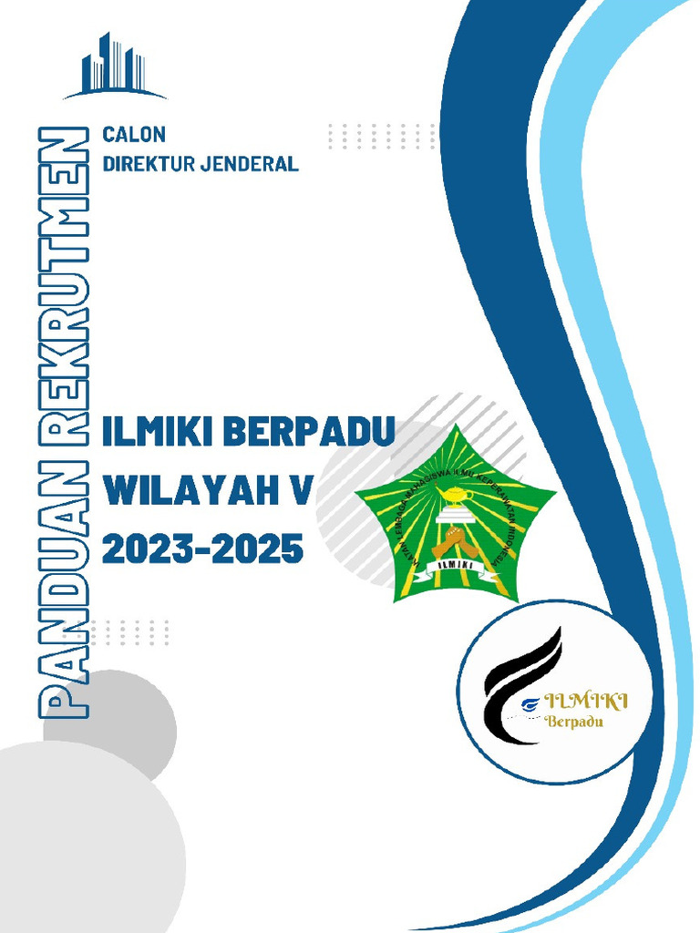 Guidebook Open Recruitment Direktur Jenderal ILMIKI Wilayah V | PDF