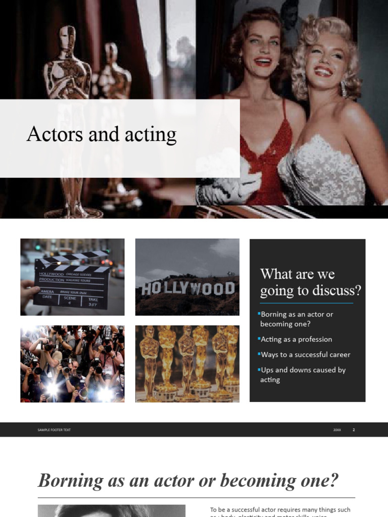 Aspiring Actors' Guide | PDF | Actor | Cognition