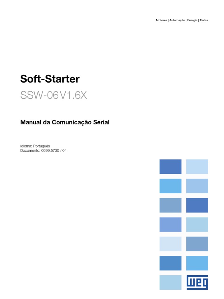 WEG SSW 06 Manual Da Comunicacao Serial 0899.5730 1.6x Manual Portugues BR | PDF | Mordeu | Byte