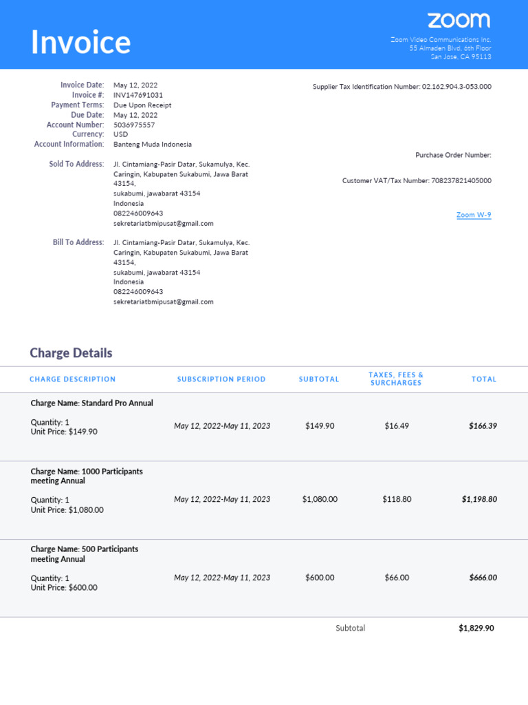 Invoice: Charge Details | PDF | Value Added Tax | Invoice