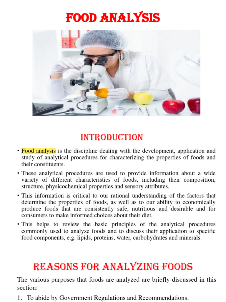 Food Analysis | PDF | Nutrition Facts Label | Foods