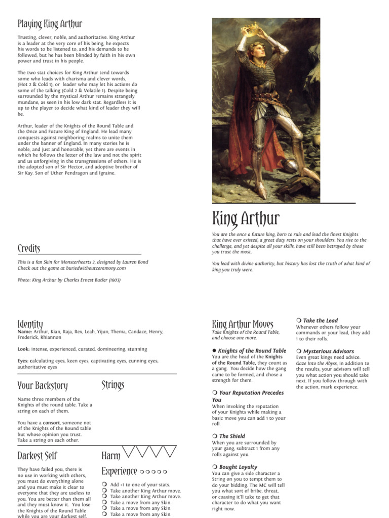 King Arthur Skin | PDF