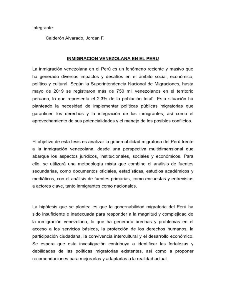 Introduccion - Calderon Alvarado Jordan | PDF | Política | Historia