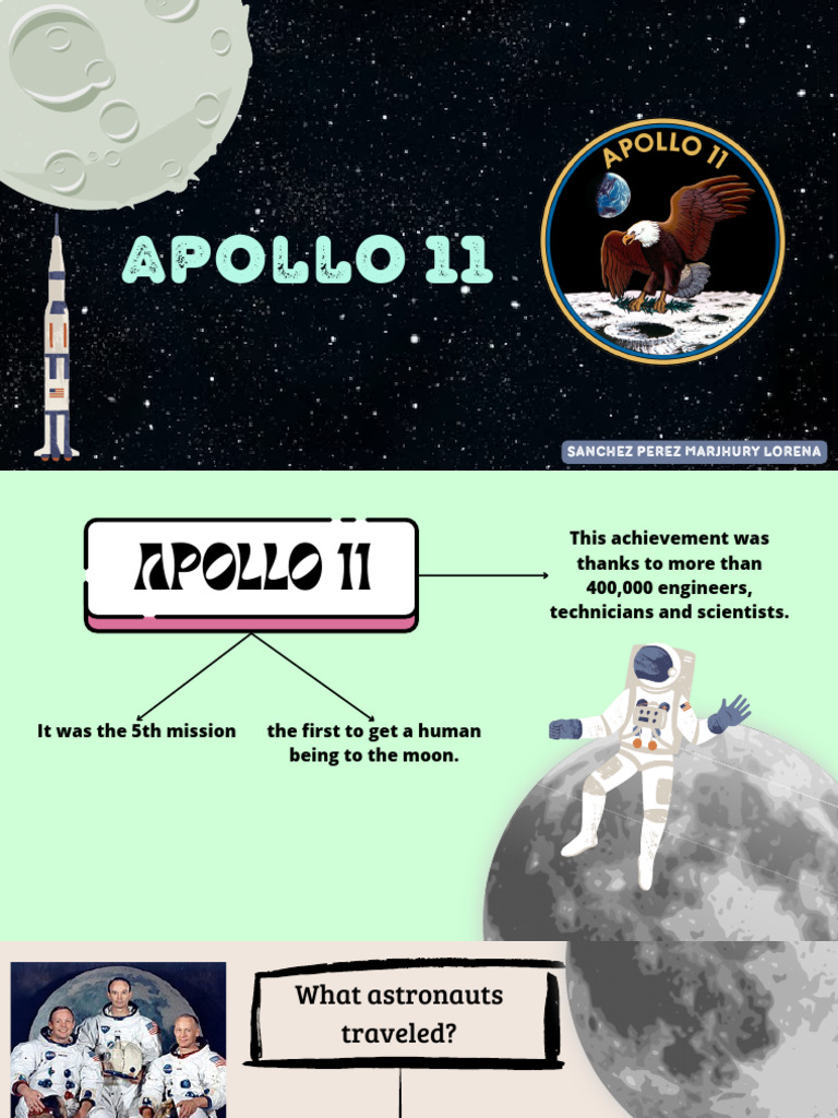 Apollo 11: First Moon Landing Facts | PDF | Science & Mathematics ...