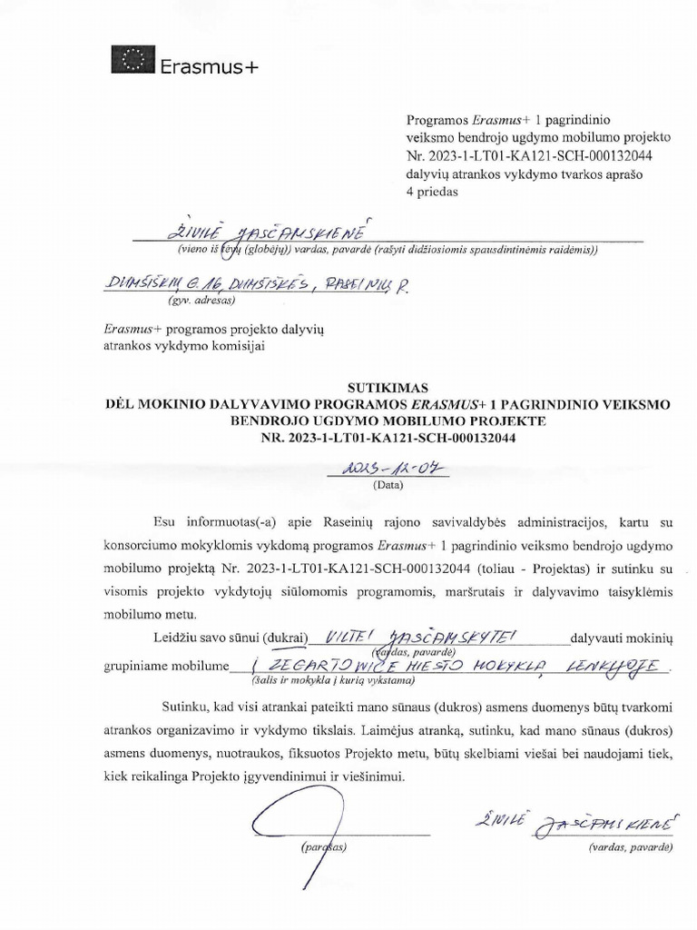 2023-12-14 Sutikimas | PDF
