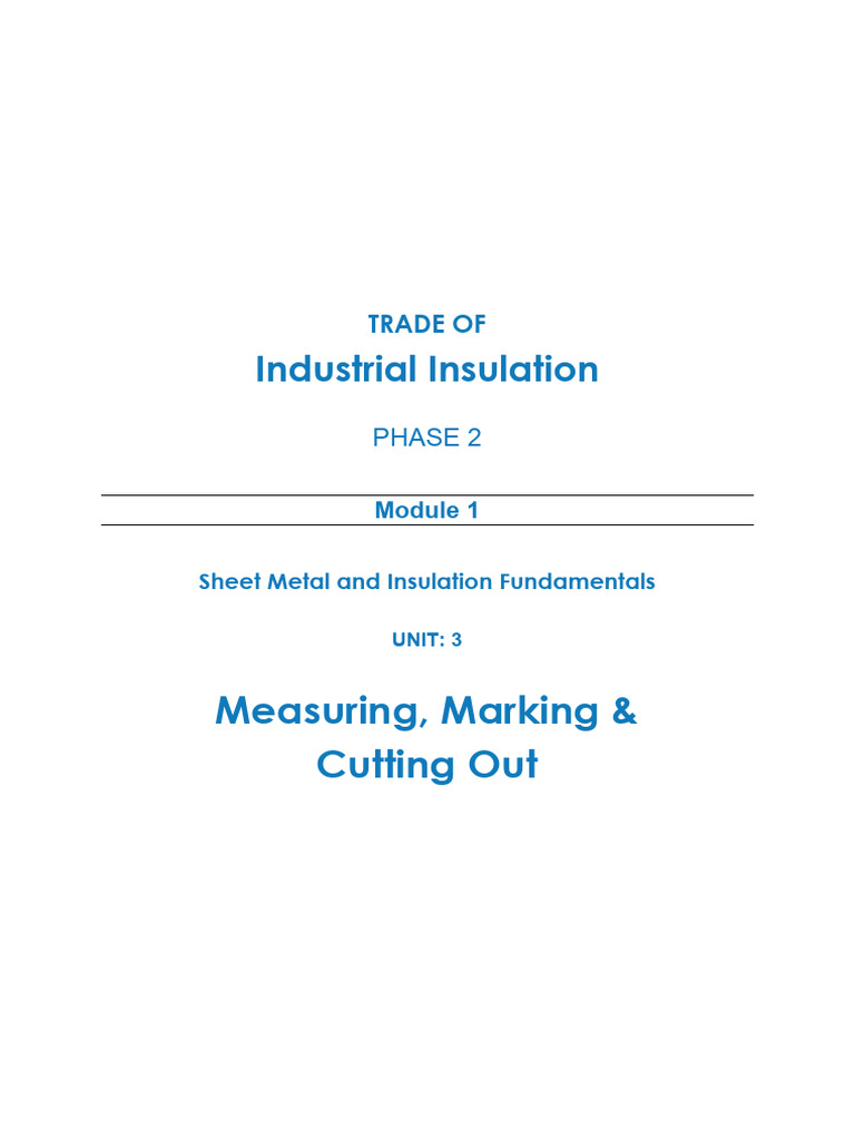 Cladding Workshop | PDF | Sheet Metal | International System Of Units