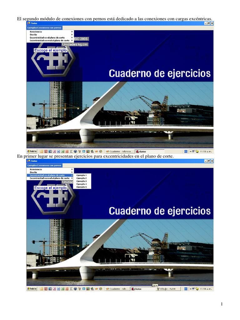 26_Explicacion_conexiones_pernos_excentricidades_21f17f267e | PDF ...