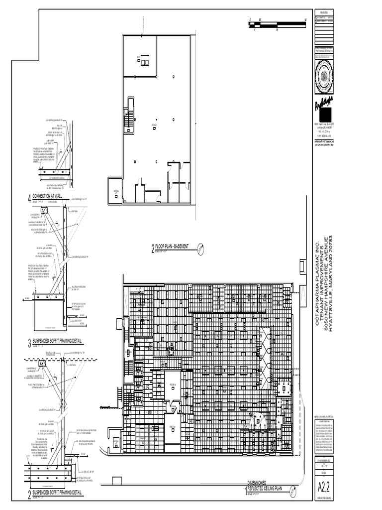 006 A2.2 Reflected Ceiling Plan | PDF | Buildings And Structures | Queensland Heritage Register