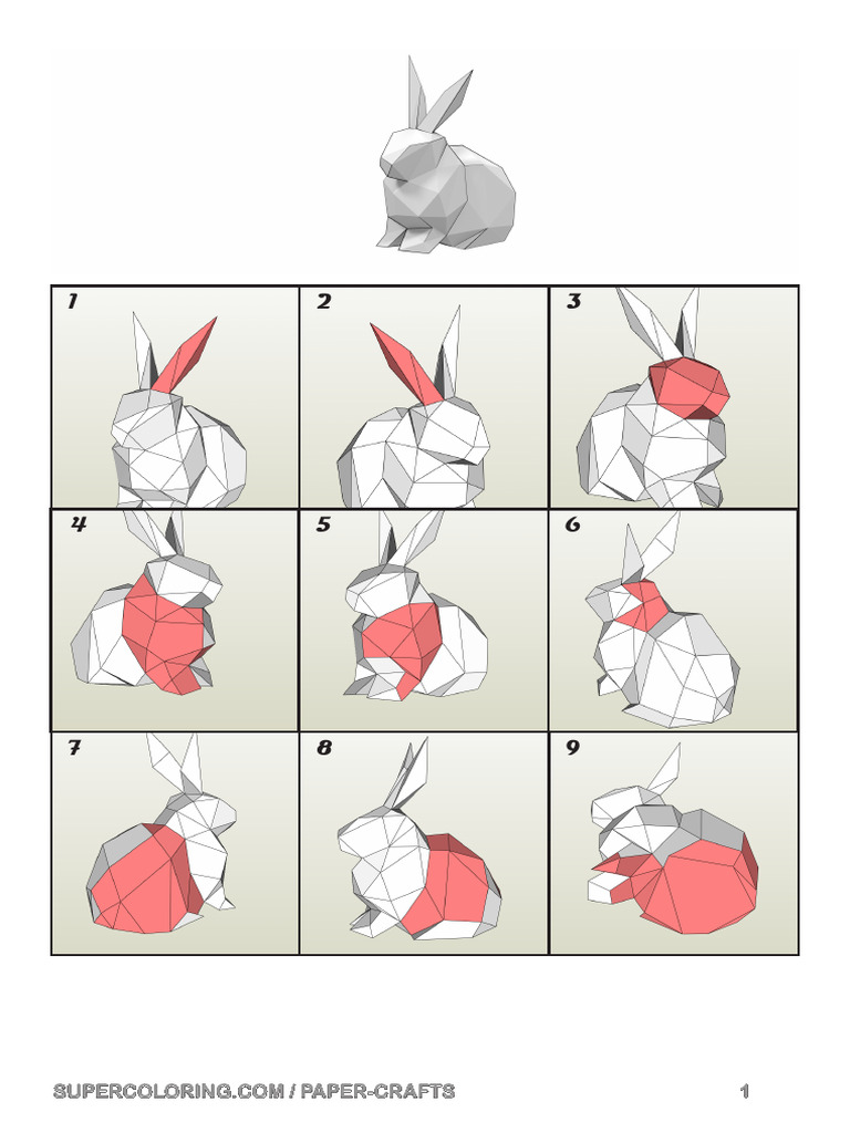 Arctic Rabbit Paper Crafts | PDF