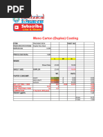 Carton BOX SPECIFICATION | PDF