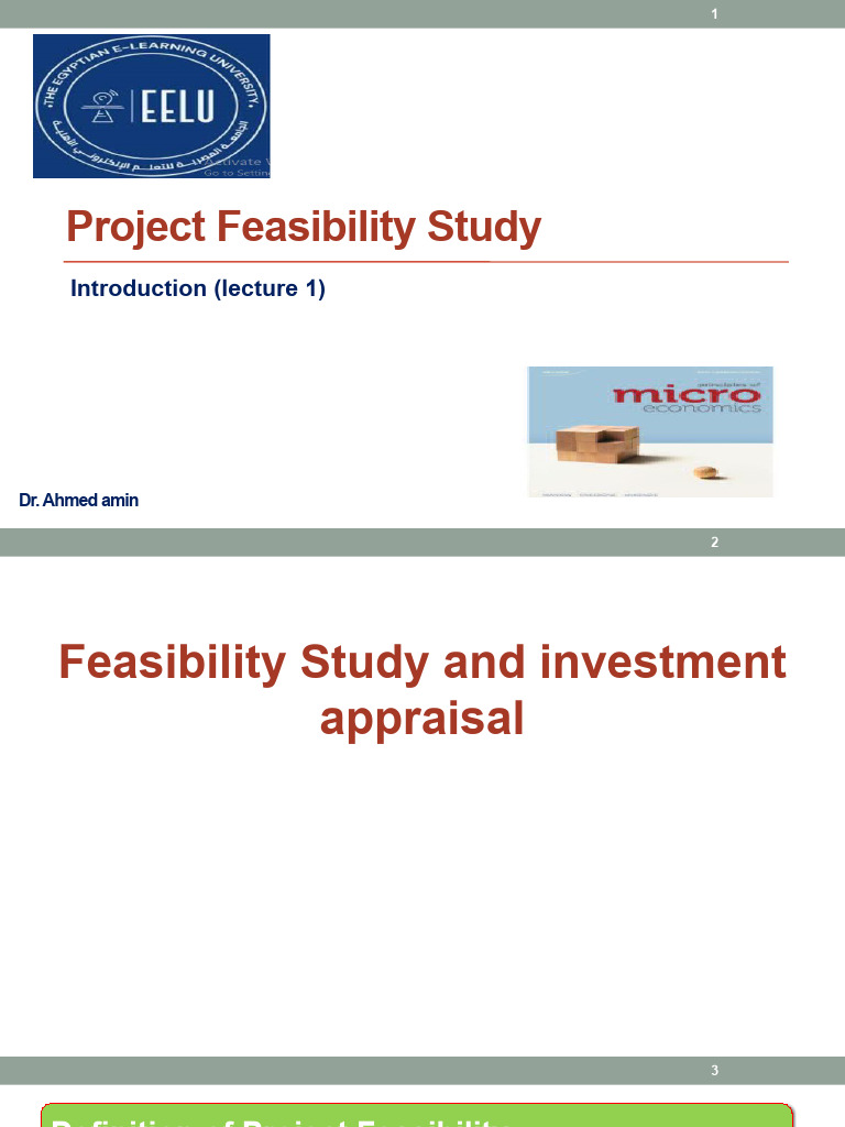 Project Feasibility Study | PDF | Feasibility Study | Internal Rate Of ...