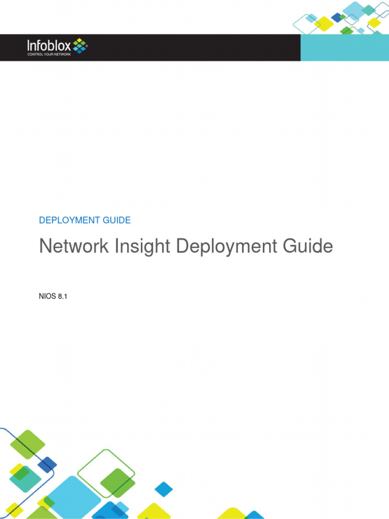 Infoblox Deployment Guide Network Insight Deployment Guide | PDF | Transmission Control Protocol ...