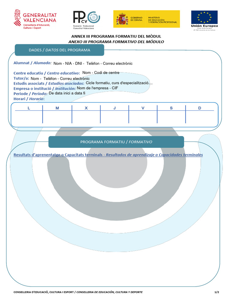 FCT - Annex III - SIGNAT | PDF