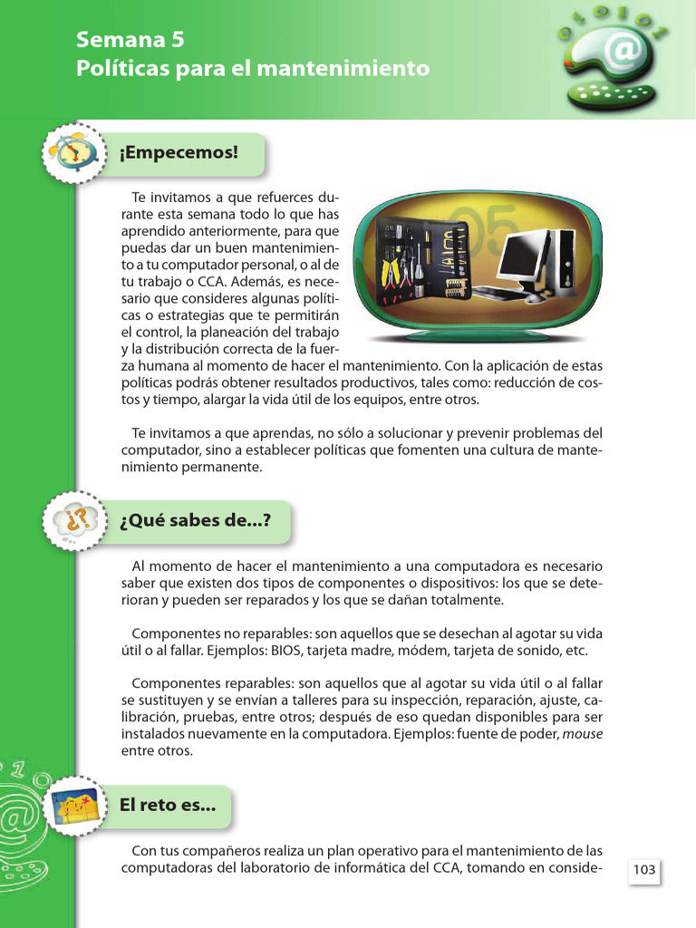 Informatica 8vo Semana 05 | PDF