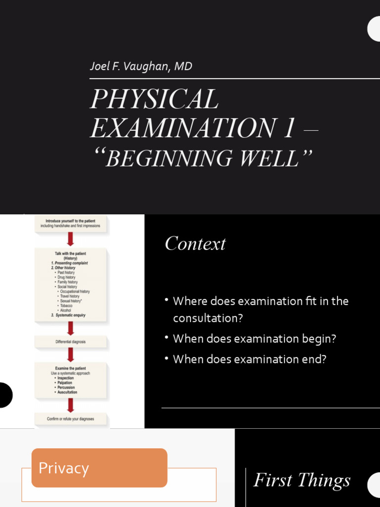 1 - General Physical Examination Part 1 | PDF