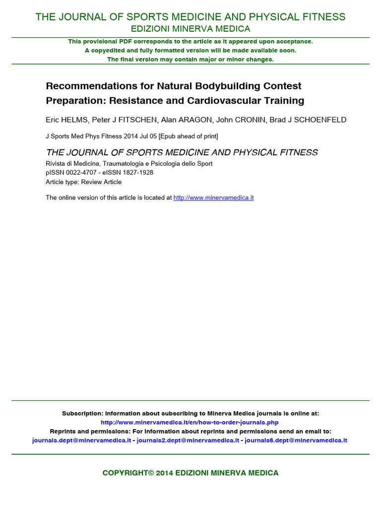 Recommendations For Natural Bodybuilding Contest Preparation Resistance ...