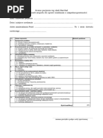 MMSE Krótka Skala Oceny Stanu Psychicznego | PDF