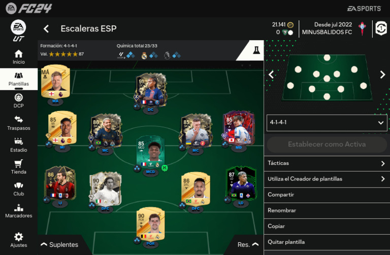 FC Ultimate Team Web App - EA SPORTS Official Site | PDF