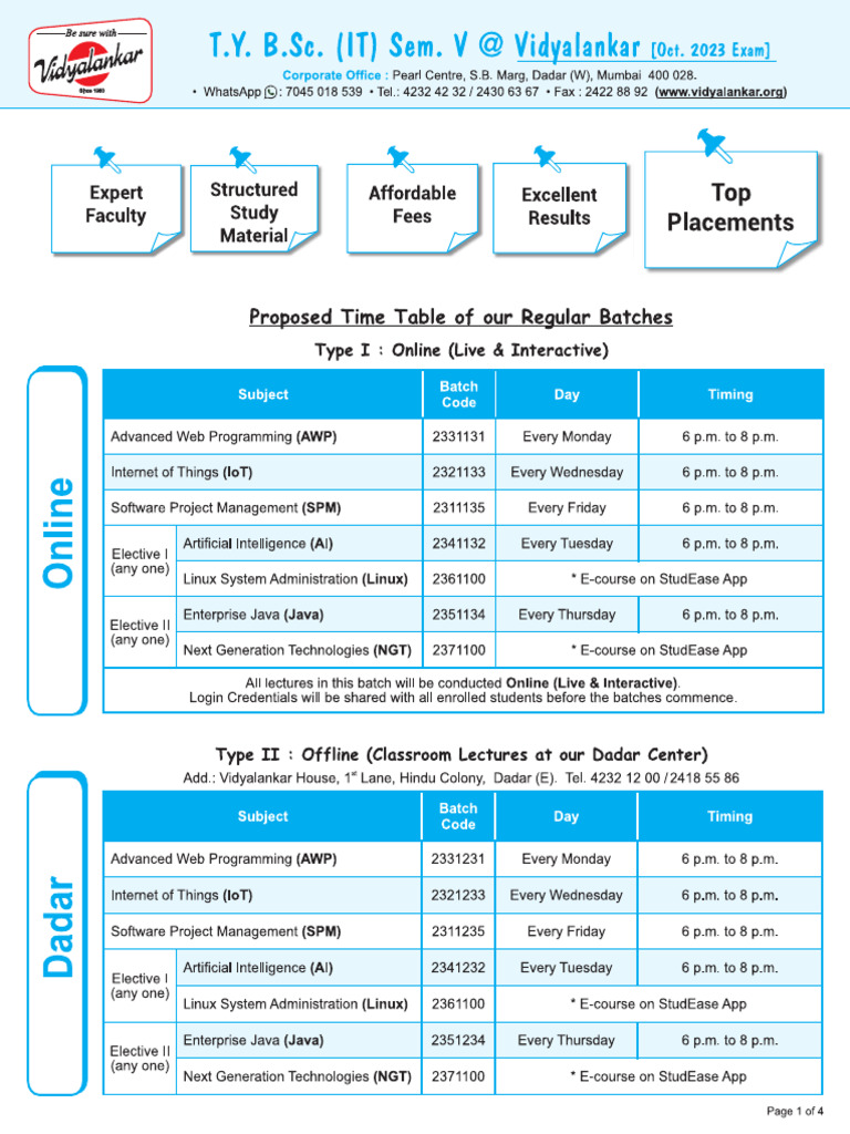 Tybsc It Sem V | PDF