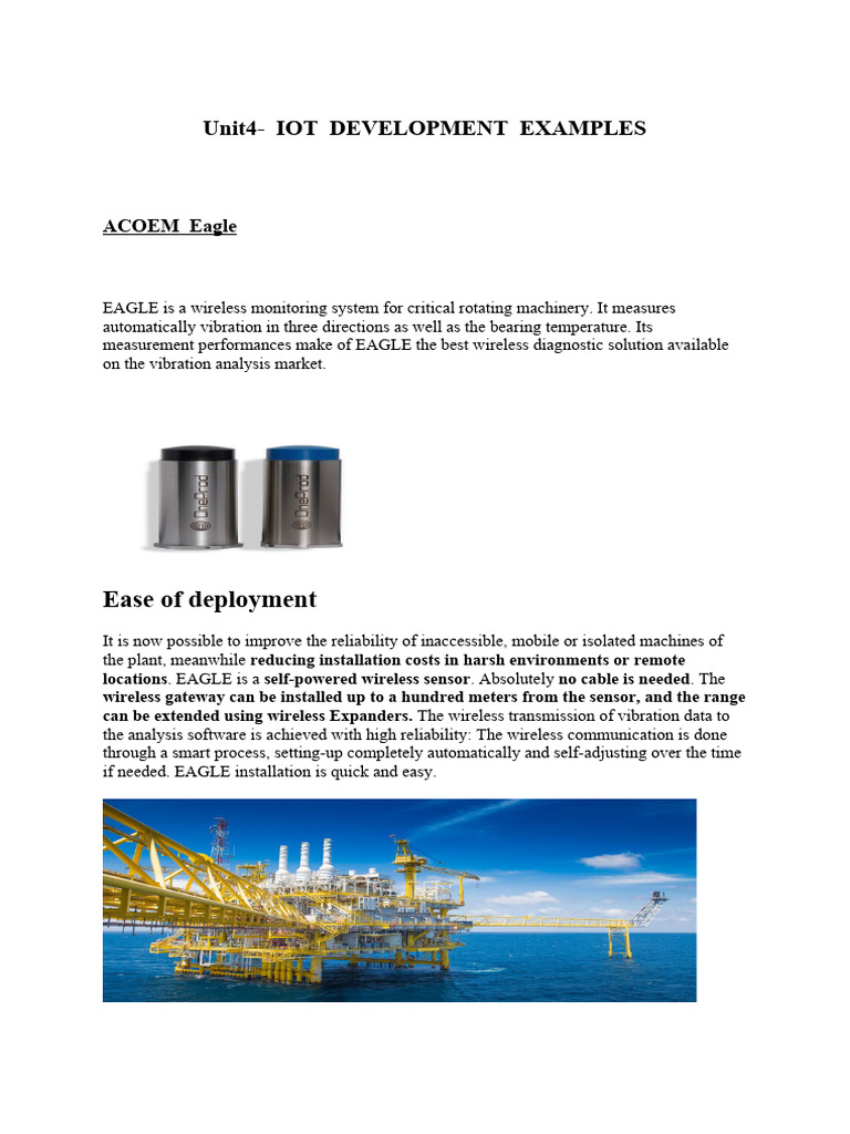 Unit4 IOT DEVELOPMENTY EXAMPLES | PDF | Wearable Technology | Internet Of Things