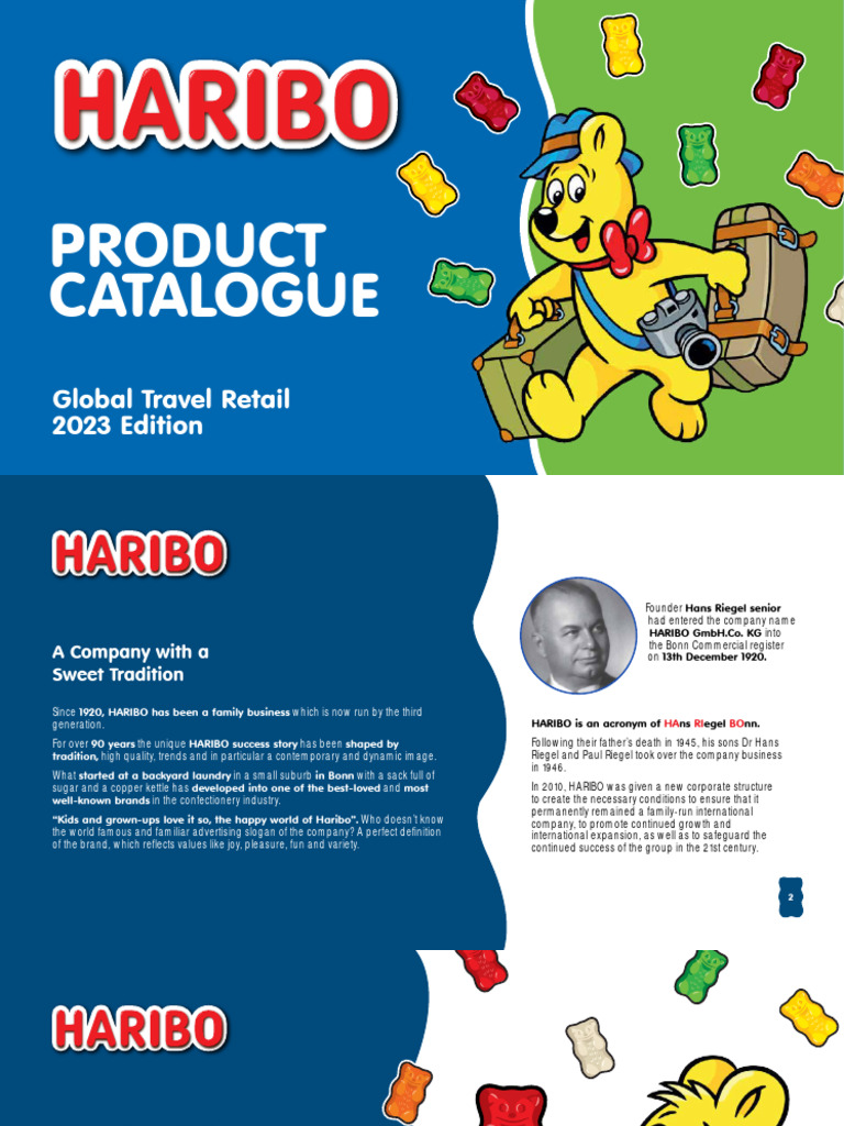HARIBO Global Travel Retail Catalogue 2023 | PDF | Foods | Food And Drink