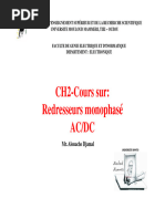 Chapitre III Les Redresseurs | PDF | Redresseur | Ingénierie électronique