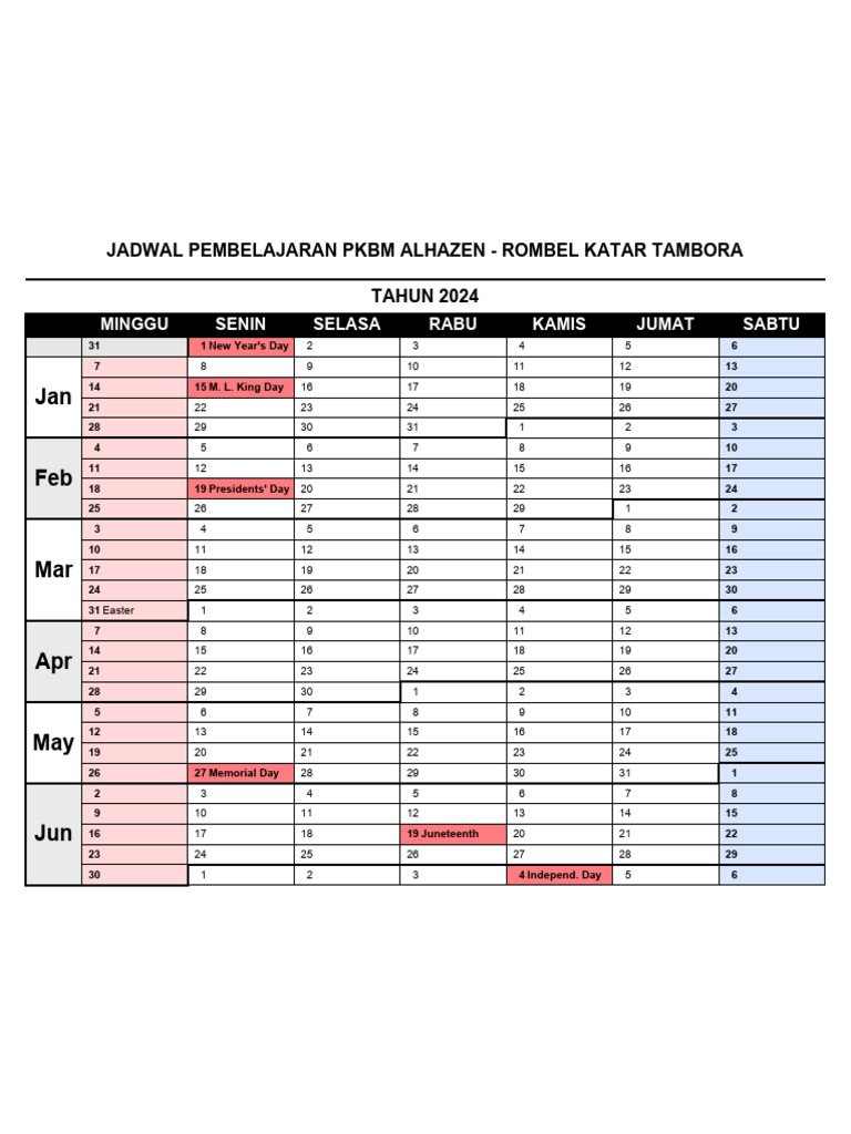 2024 Calendar Portrait Rolling | PDF | Observances