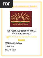 XII Physics Investigatory Project On LDR | PDF | Electrical Resistance ...