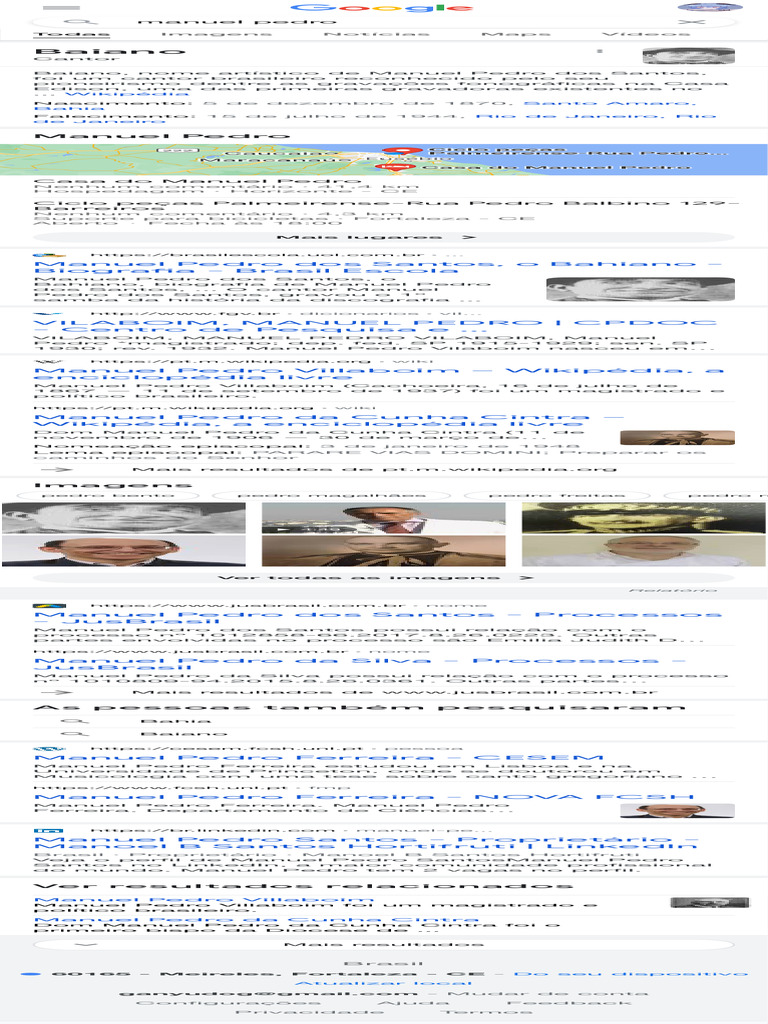 Manuel Pedro - Pesquisa Google | PDF