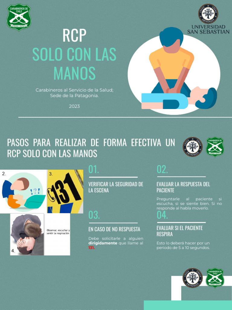 Resumen RCP Solo Con Las Manos | PDF