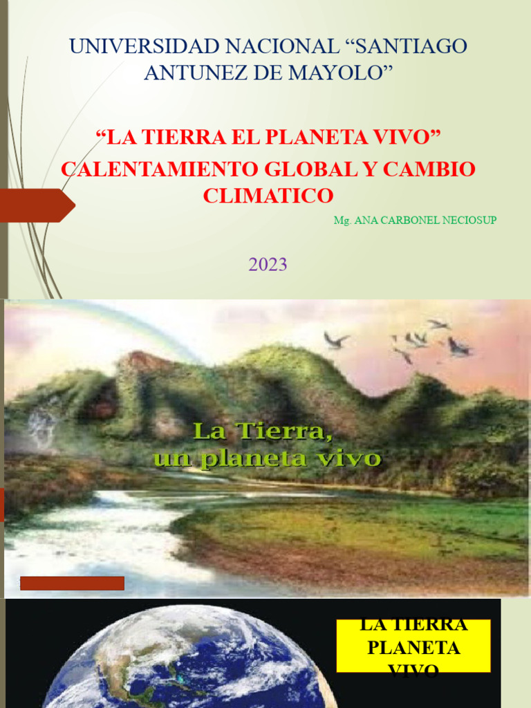 Calentamiento Global y Cambio Climático | PDF | Tierra | Biocombustible