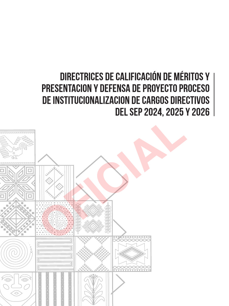 Directrices Sep 2023 | PDF | Negocios | Ciencia y matemáticas