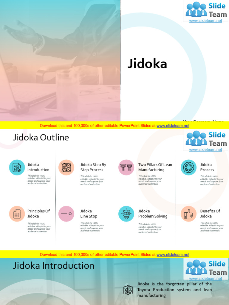 Jidoka: Your Company Name | PDF | Lean Manufacturing | Business Process