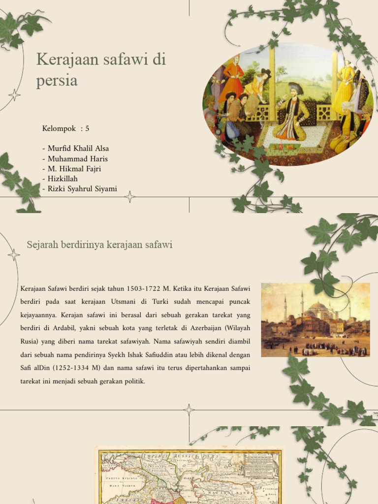 Kerajaan Safawi Di Persia | PDF | Perjalanan | Agama & Spiritualitas