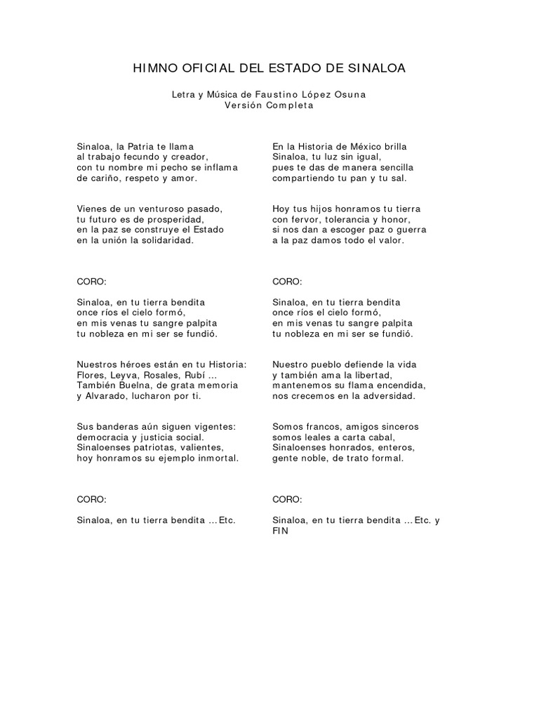 HIMNO Letra | PDF | Religión y espiritualidad | Poesía