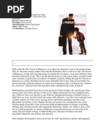 Pursuit of Happyness: A Character Analysis | PDF | Mystery, Thriller ...